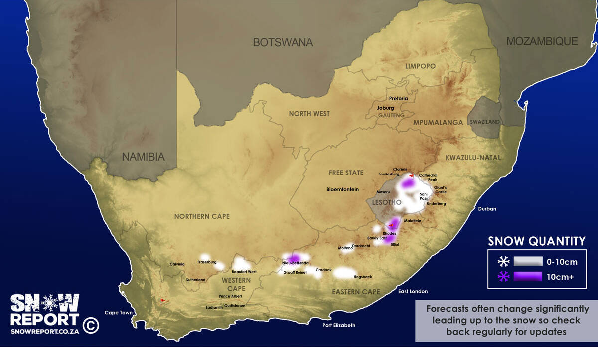 Snow Report SA - Africa's Primary Snow News Reporting and Snow ...