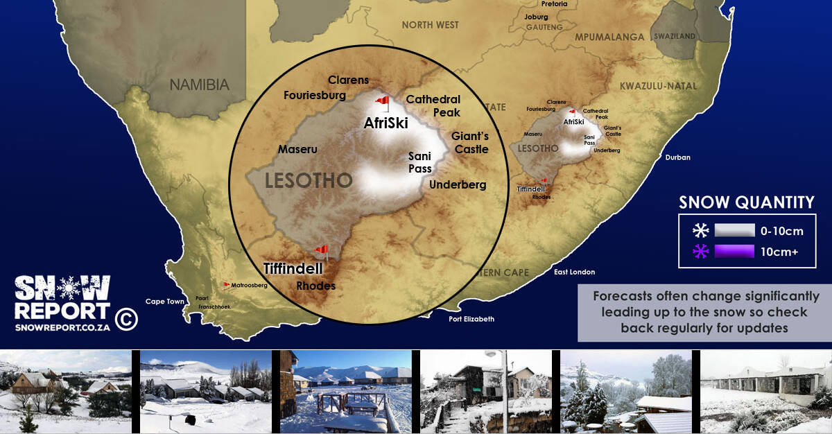 Another Snowvember! Snow has fallen and more possible for Lesotho this week