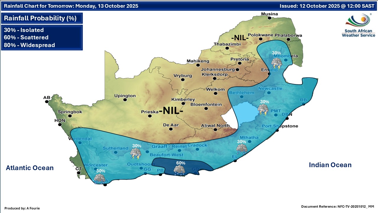 Severe thunderstorms and hail in the east on Sunday – level 4 warning ...