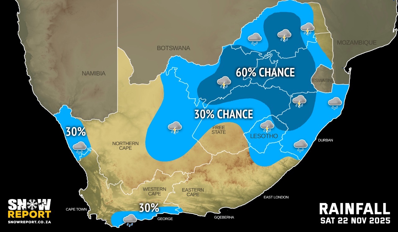 SATURDAY WEATHER: Severe thunderstorm warnings indicated for six provinces
